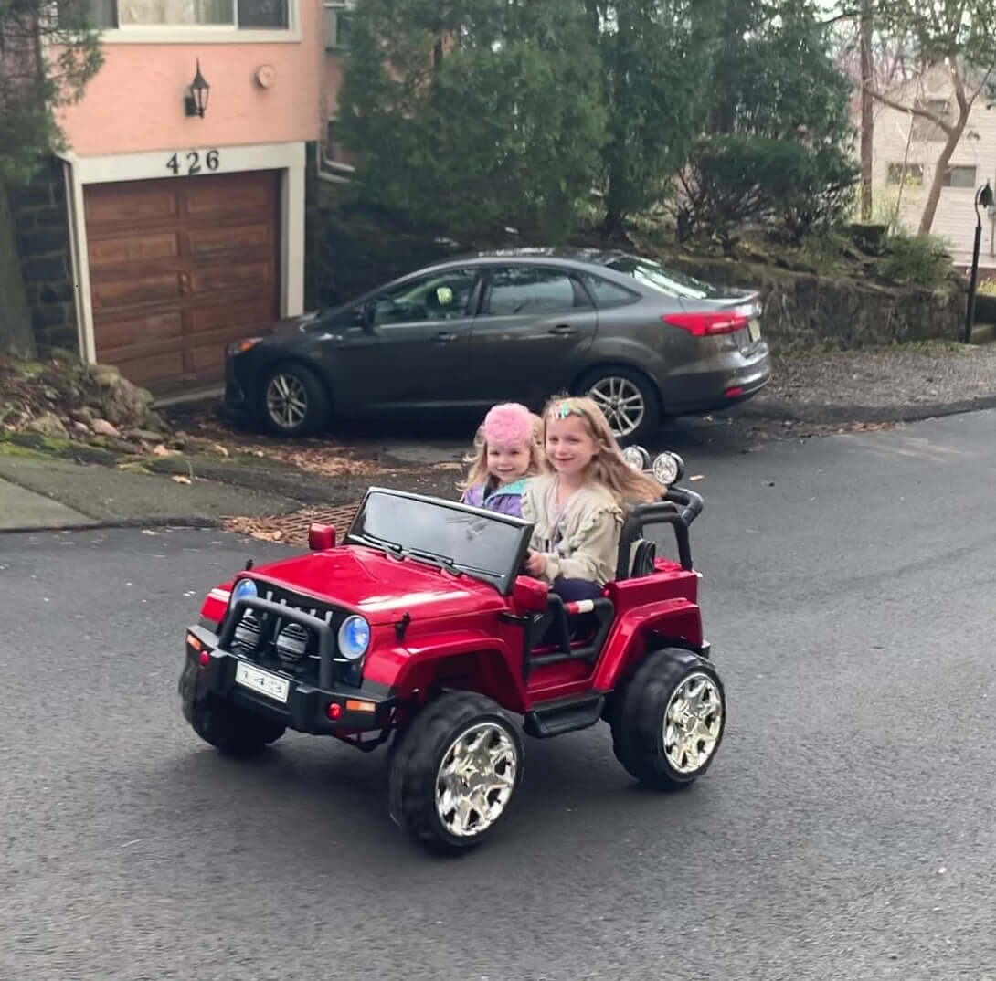 Magic Cars Electric 2 Seater Jeep Truck ATV UTV – Kidsomatic