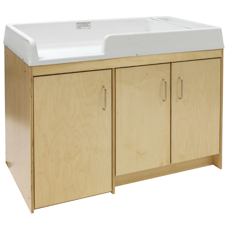 Tot Mate Birch Baby Changing Table With Stairs – Kidsomatic