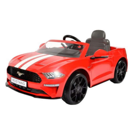 Magic Cars Electric Red Ford Mustang Ride On Car – Kidsomatic